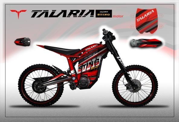 Talaria Sting Dekorsatz "red" | Talaria Sting Dekorsätze | Talaria ...